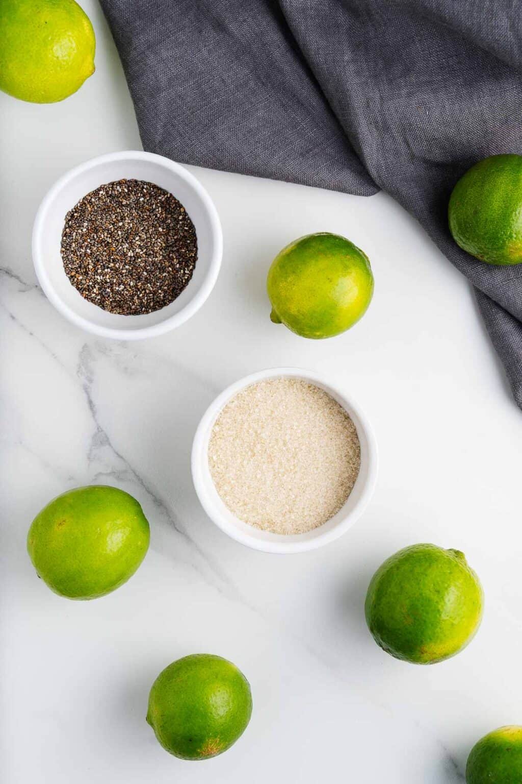Agua de Limón con Chia (Lime & Chia Agua Fresca)