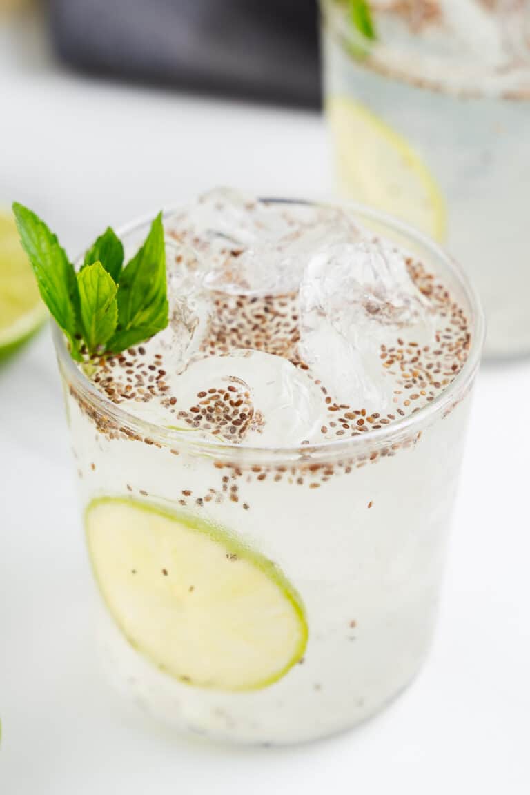 Agua de Limón con Chia (Lime & Chia Agua Fresca)