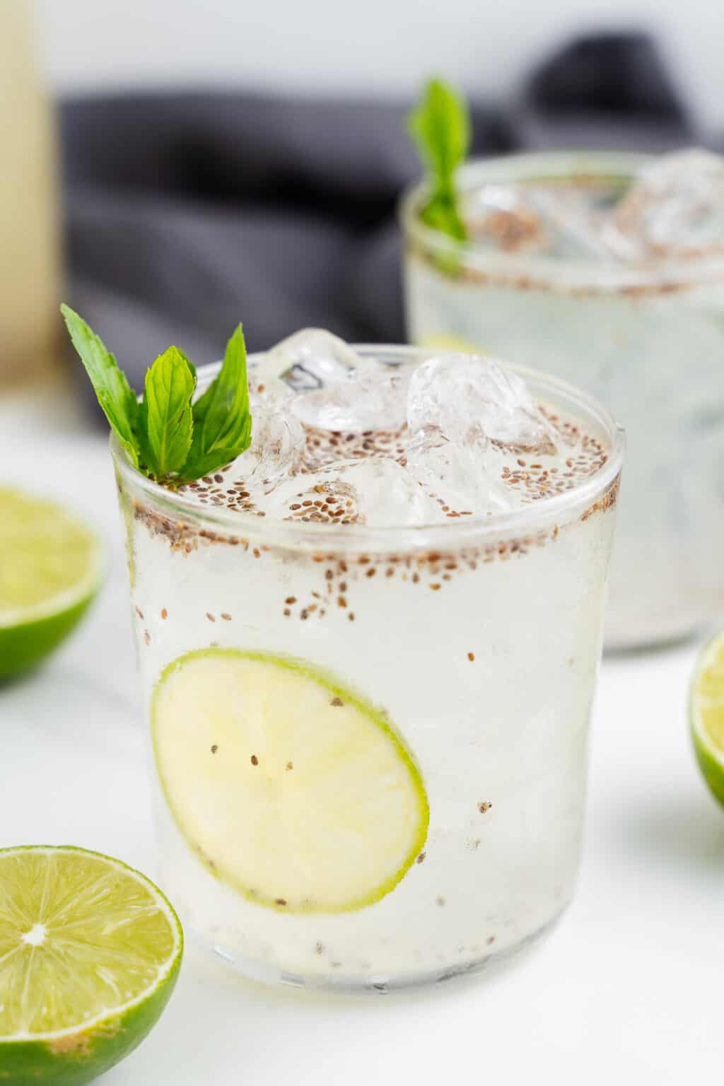 Agua de Limón con Chia (Lime & Chia Agua Fresca)