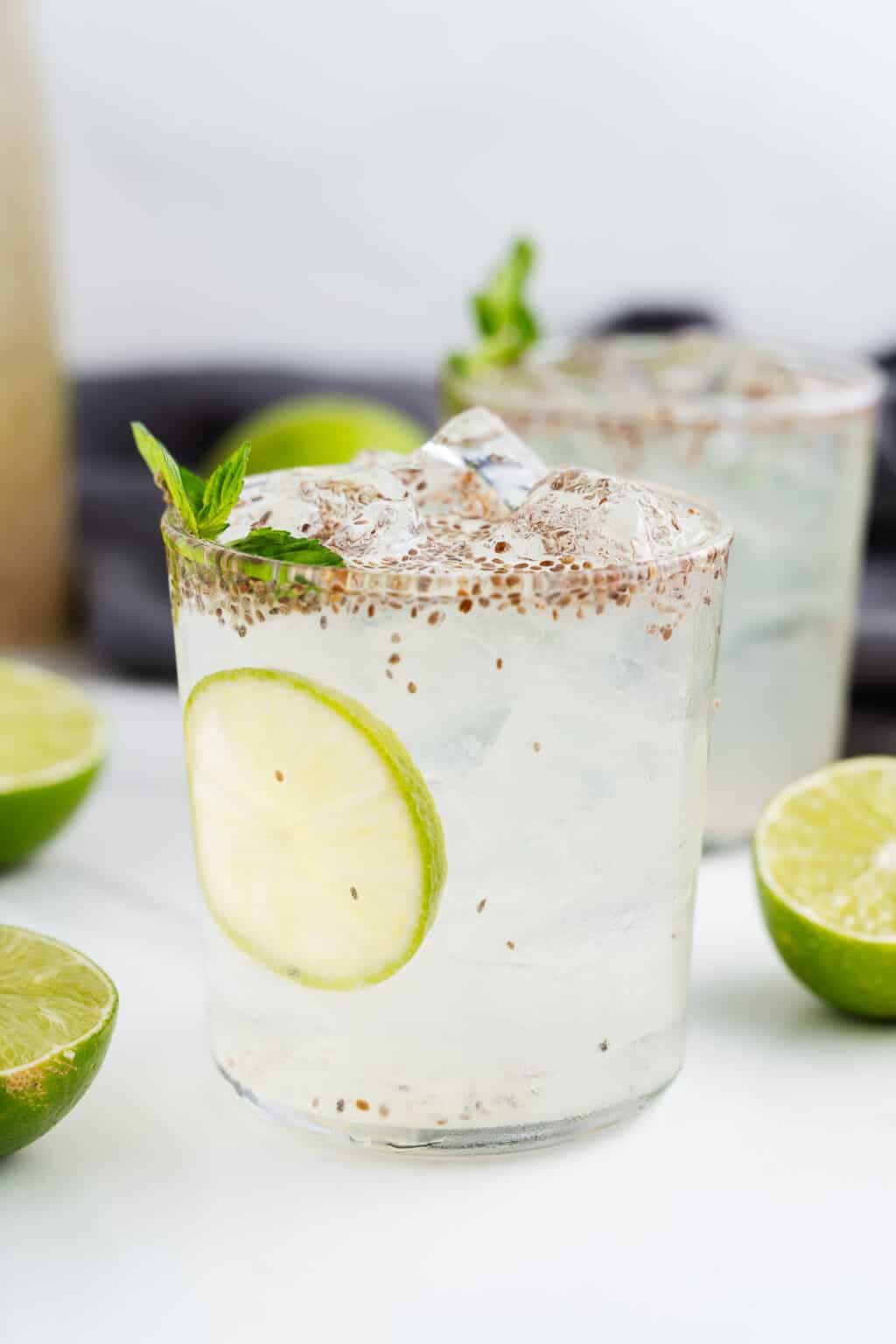 Agua de Limón con Chia (Lime & Chia Agua Fresca)