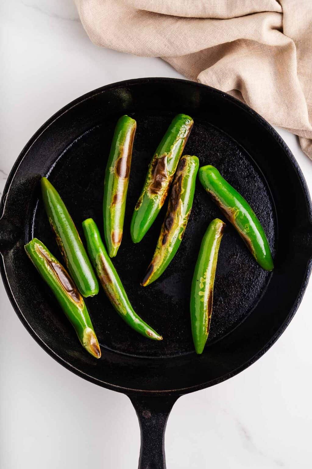 Spicy Chiles Toreados