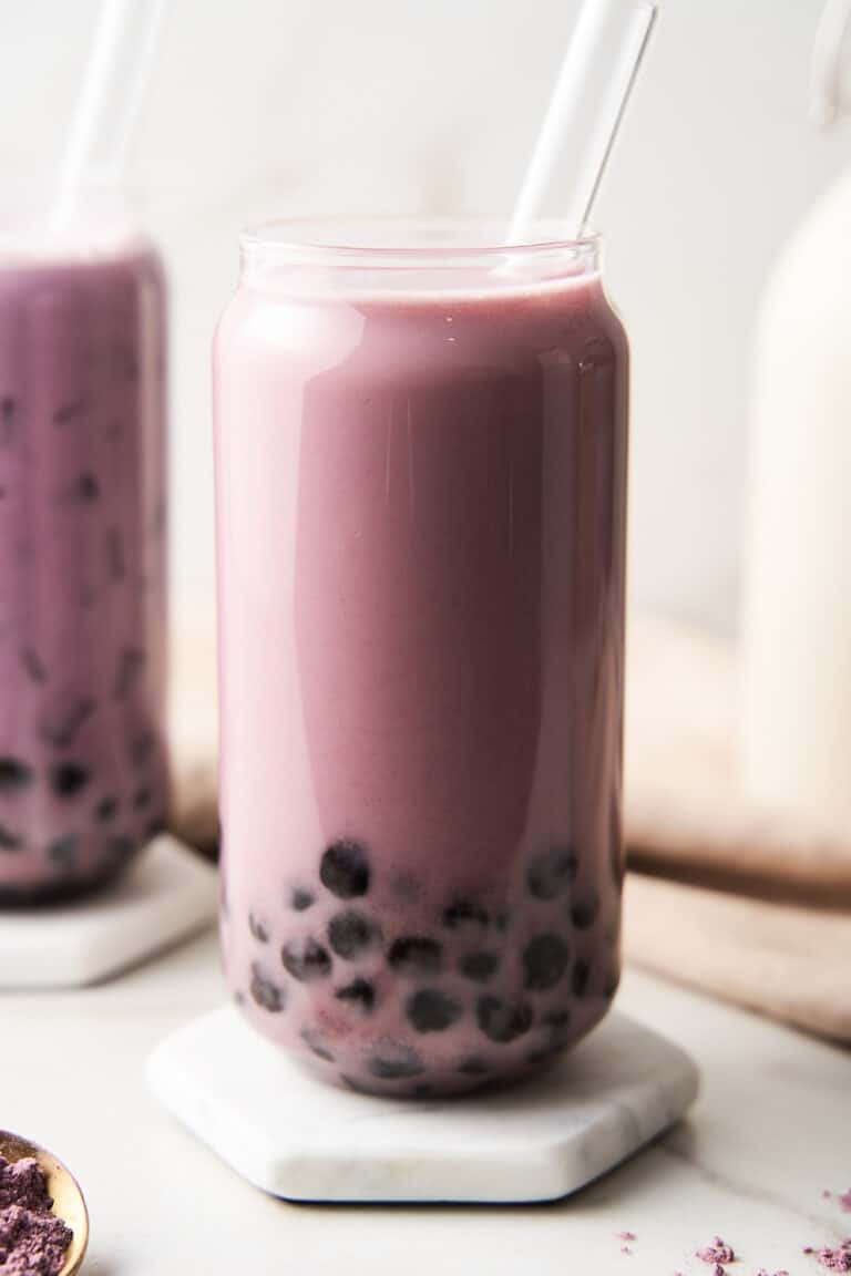Best Taro Milk Tea (With Boba)