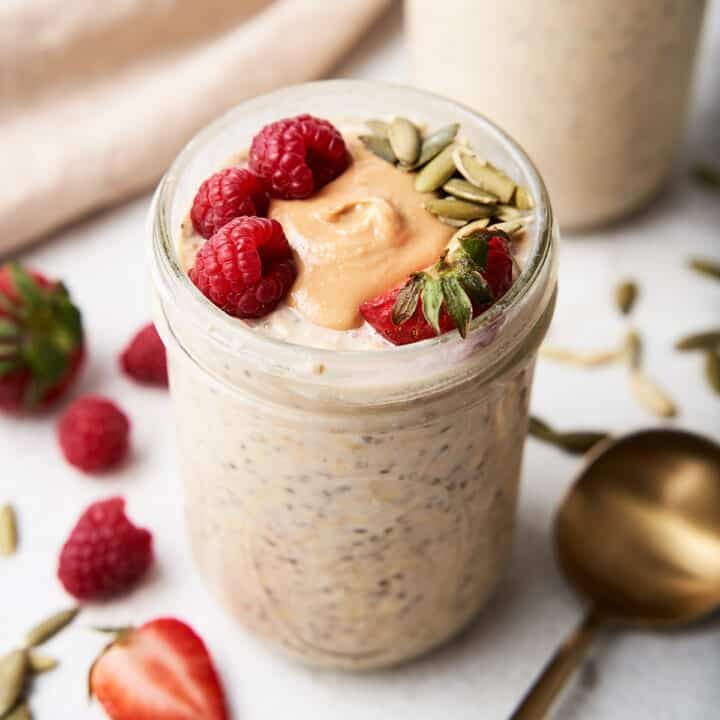 Creamy High-Protein Overnight Oats
