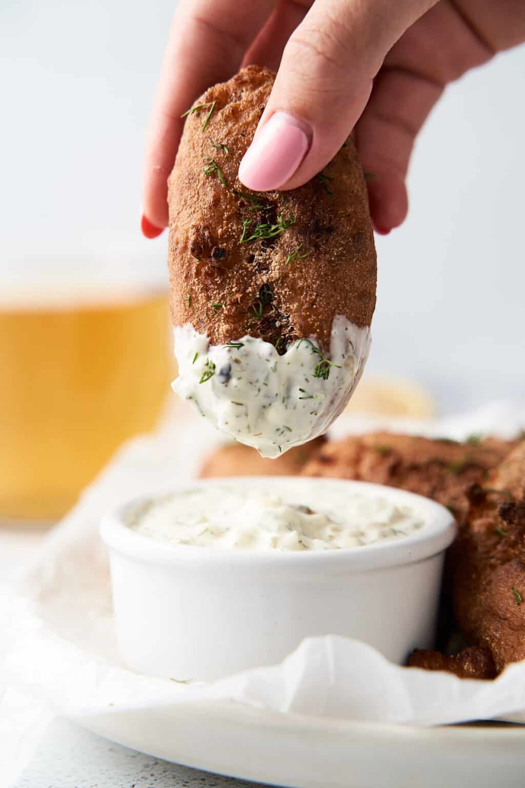 Crispy Beer-Battered Vegan Fish