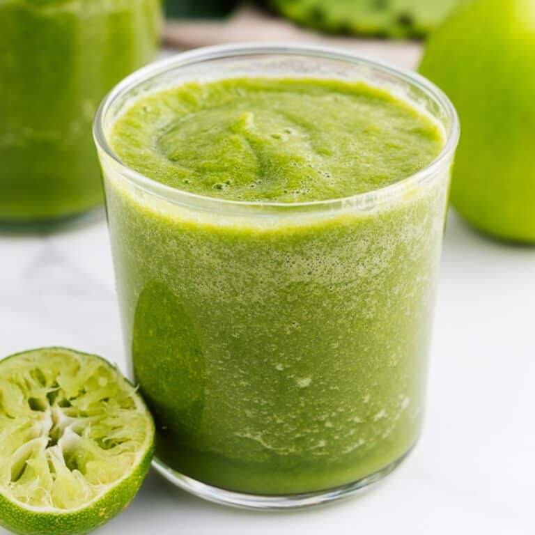10-Minute Jugo Verde (Made with Cactus)