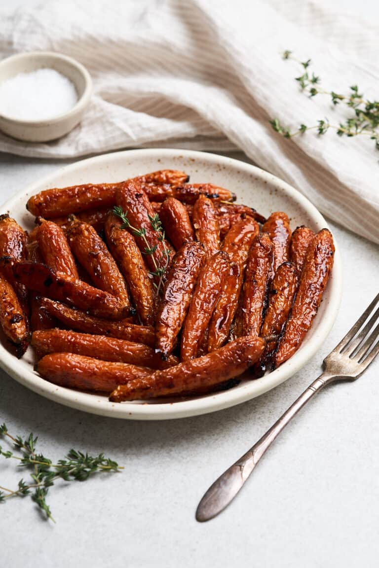 Easy Maple Glazed Carrots