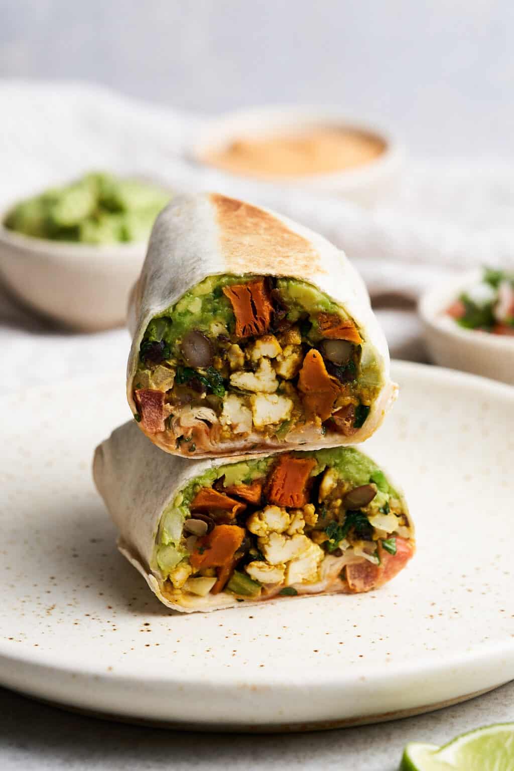 10-Ingredient Vegan Breakfast Burrito