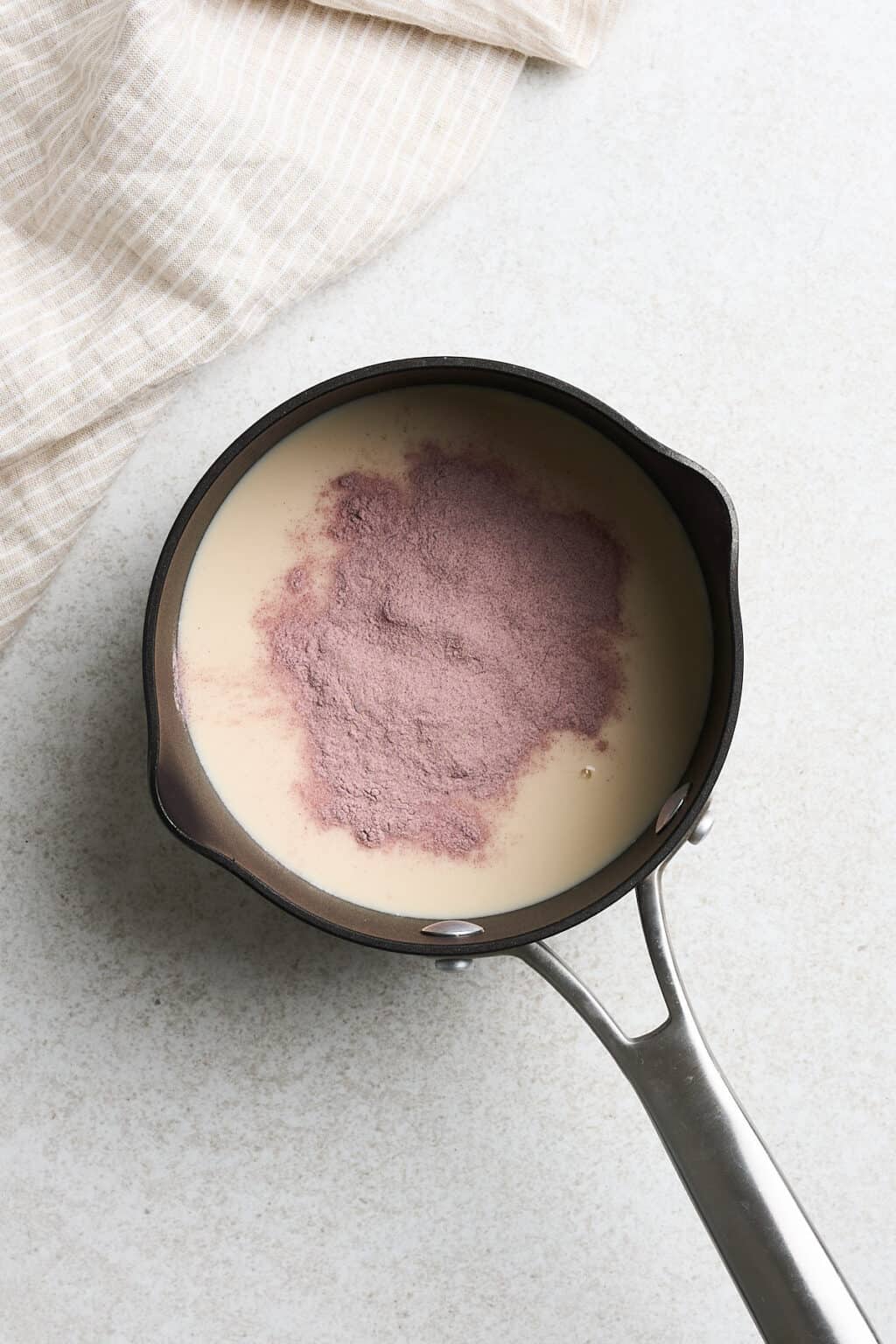 Taro Latte (5 Ingredients)