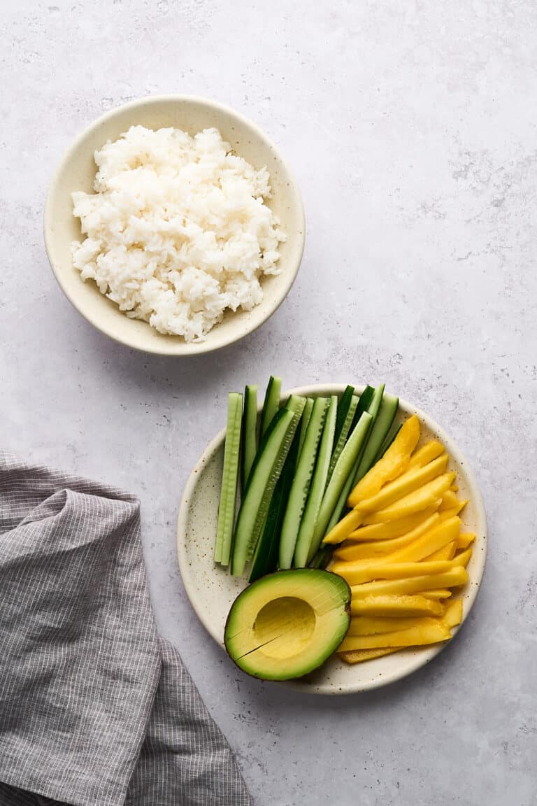 Sushi Without Seaweed (Ready in 10 Minutes)