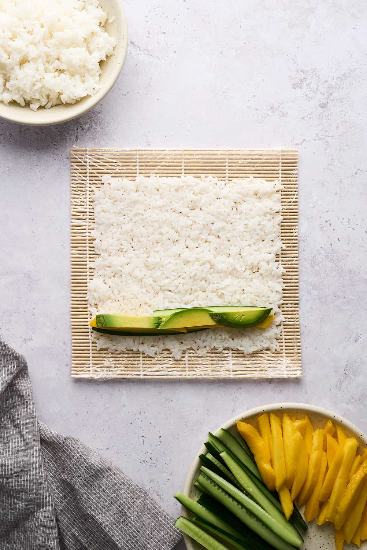 How to make sushi without seaweed store